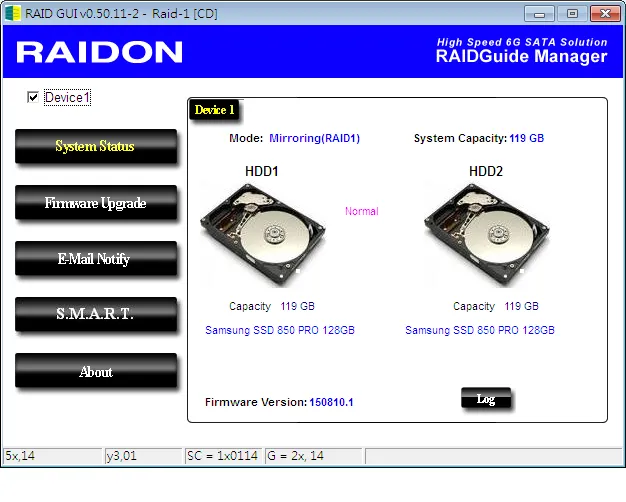 RAIDON:Mobile Rack-iR2770